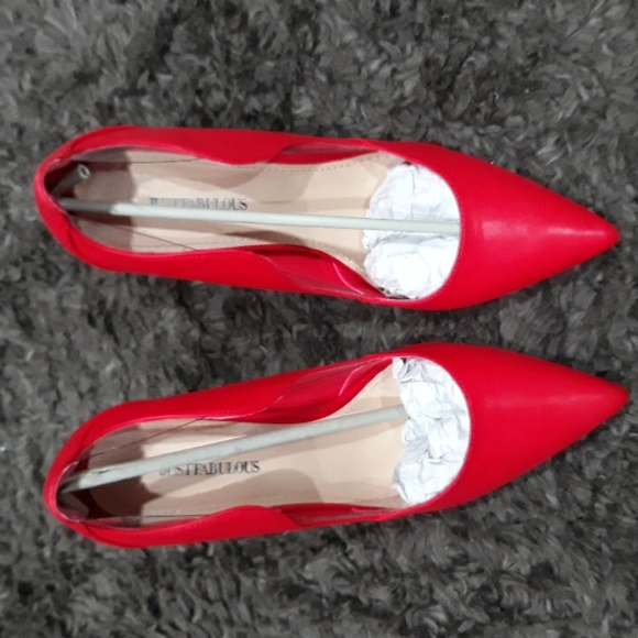 JustFabulous | Shoes | Super Rare Sexy Red Cut Out Heels | Poshmark